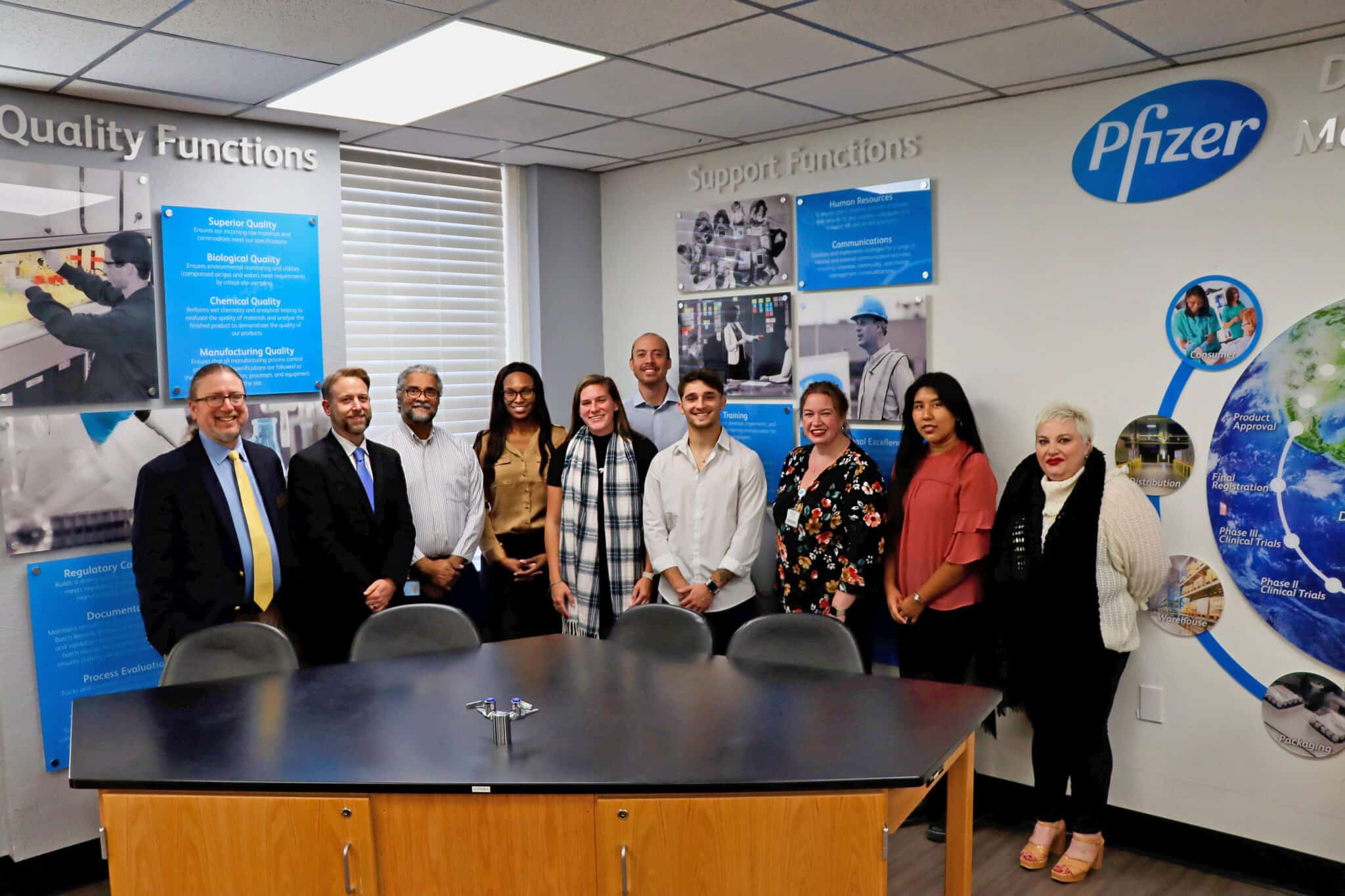 Two NCWU Students to Intern at Pfizer | North Carolina Wesleyan University