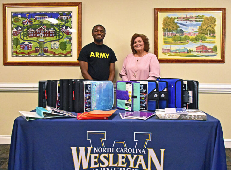 NCWU Donates to Community Day | North Carolina Wesleyan University
