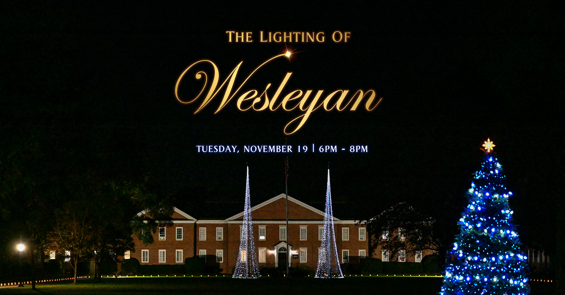 Lighting of Wesleyan 2024 | North Carolina Wesleyan University